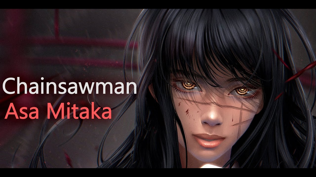 ASA MITAKA (WAR DEVIL) Chainsawman - Digital Painting Process - YouTube