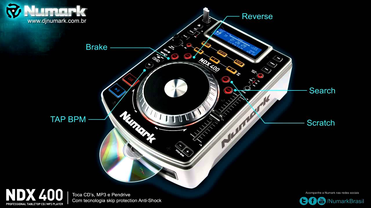 NDX400 - Numark Brasil - YouTube