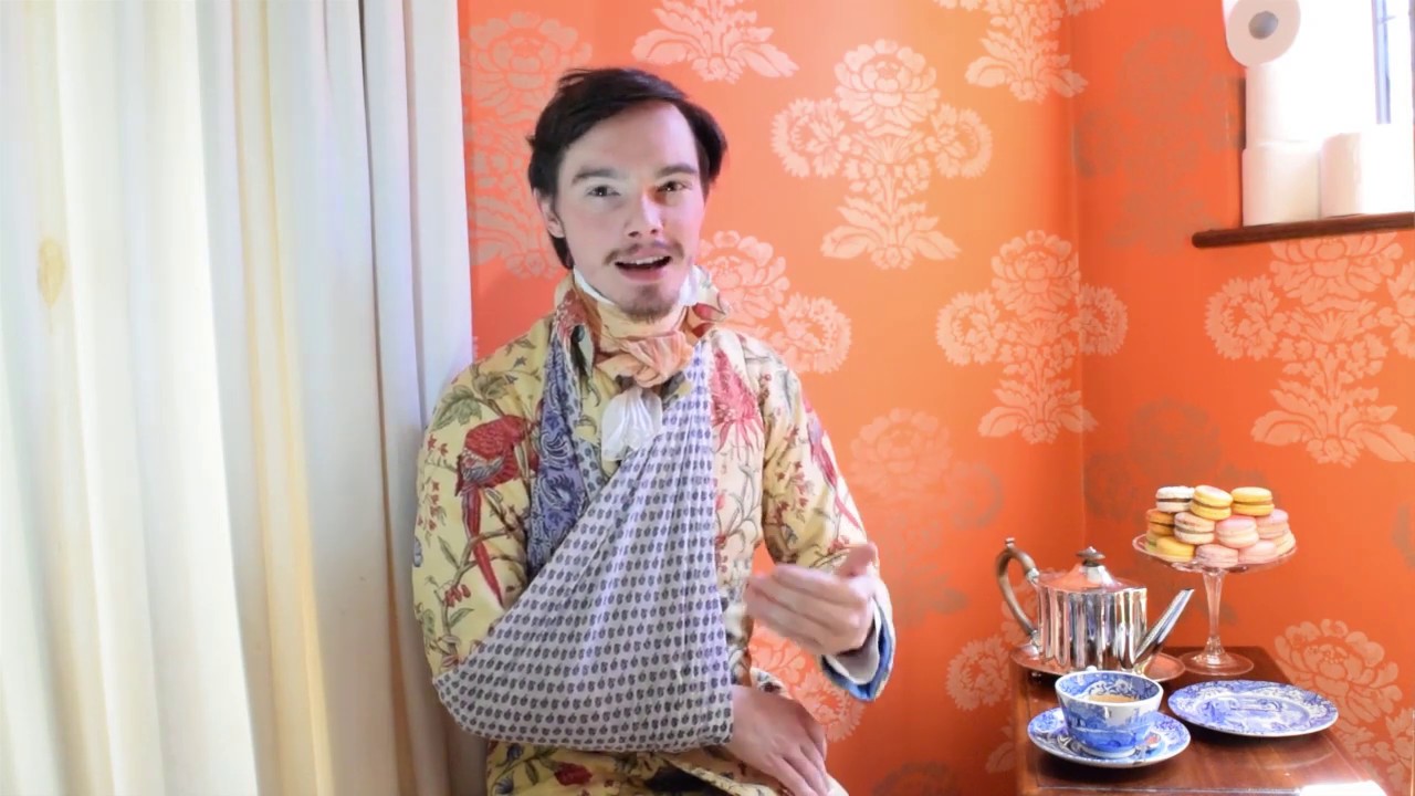Quarantine Fashion for a Regency Dandy - YouTube