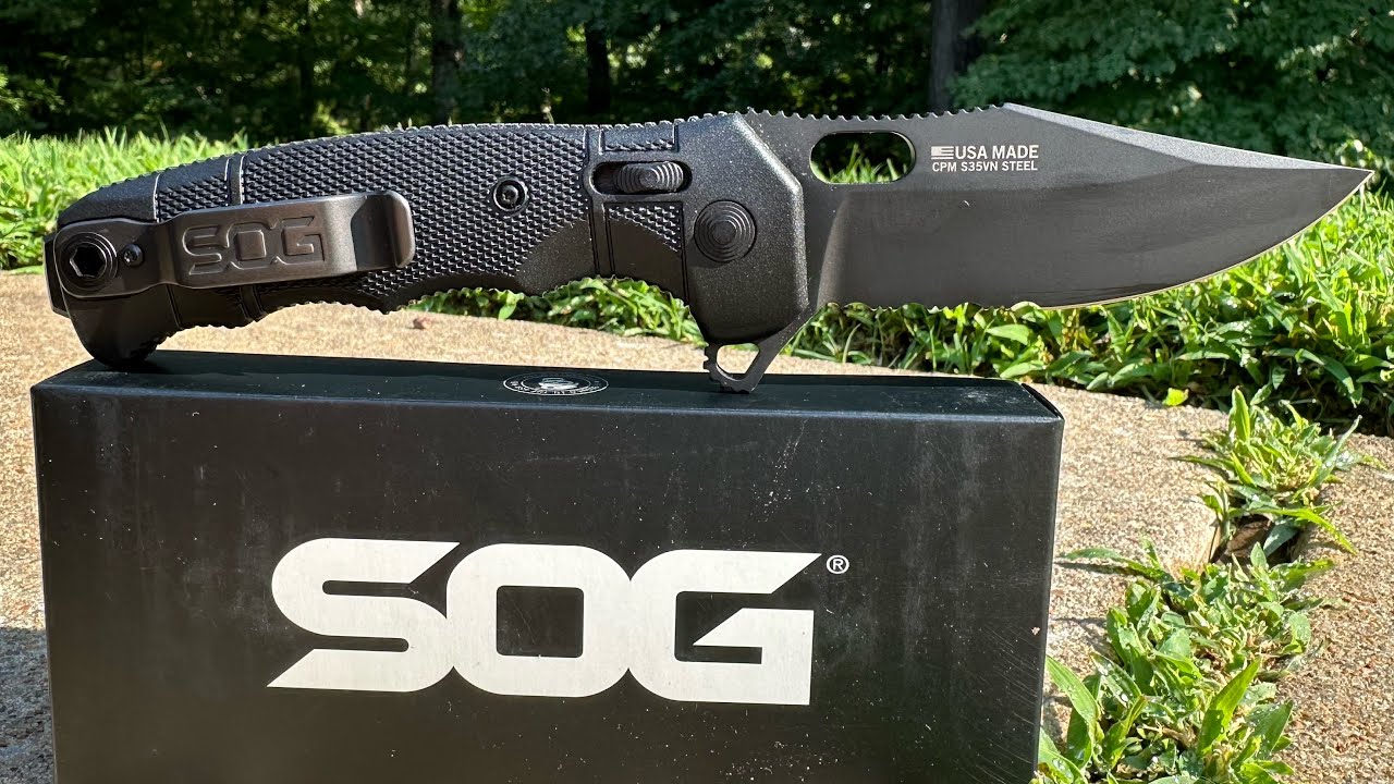 SOG Seal XR - My New Favorite Knife - YouTube