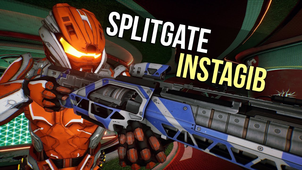 Splitgate Highlights | Instagib Mode | Railgun Montage - YouTube