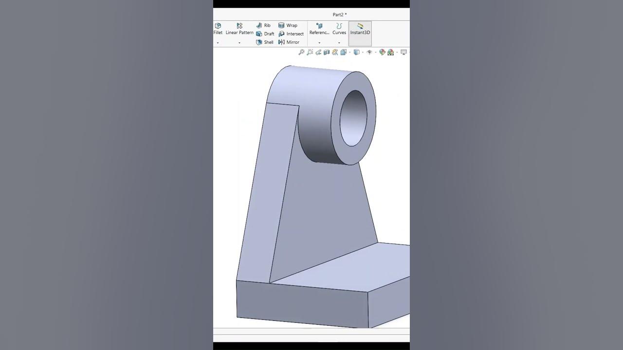 Solidworks Part Modeling Tutorial-24 #jscadcam #solidworkspartmodeling #solidworkstutorial - YouTube