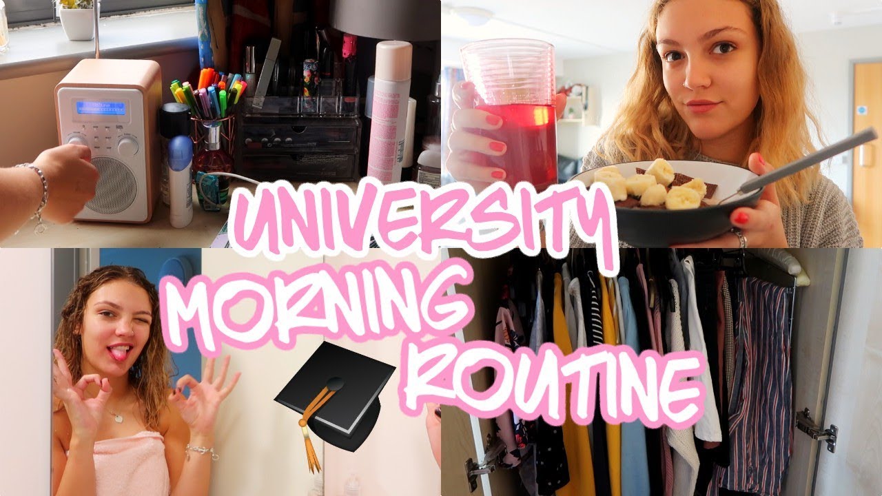 First Year University Morning Routine Youtube