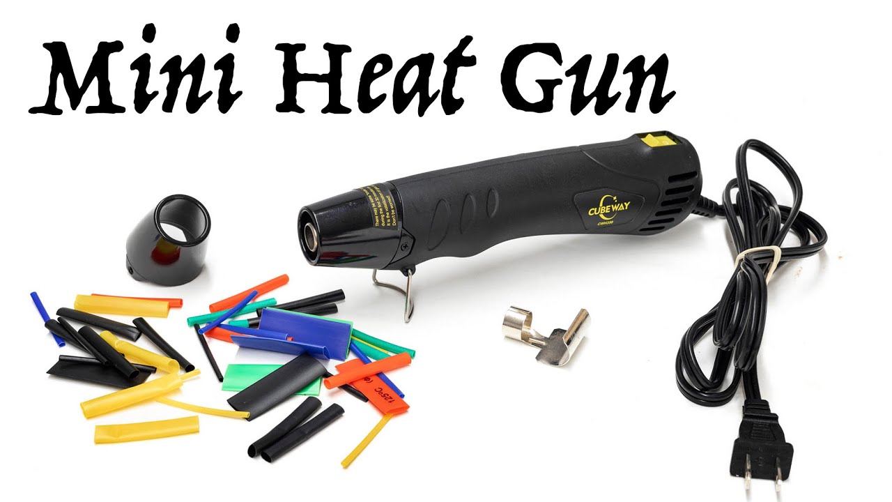 Mini Heat Gun for Shipmodeling - YouTube