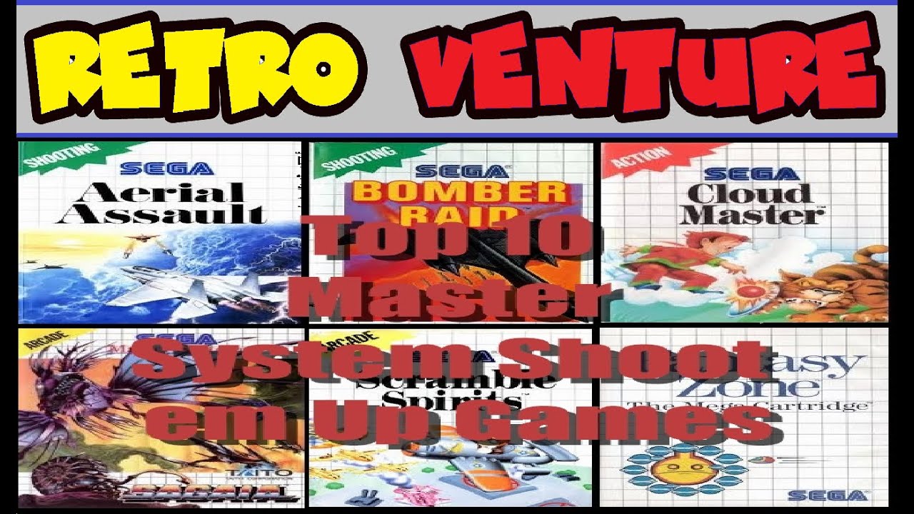 Top 10 Best Master System Shoot em Up Games RetroVentureUK - YouTube