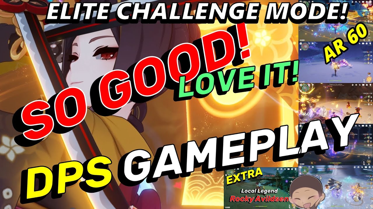 Genshin Impact | Chiori DPS VS All Fontaine Bosses - HYPER GEO TEAM ...