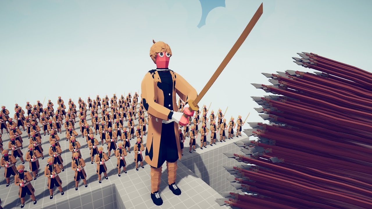 100x ZENITSU + GIANT vs EVERY GOD | Totally Accurate Battle Simulator ...
