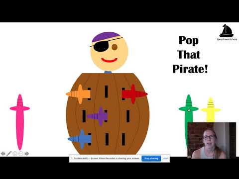 Pop that Pirate Speech Therapy PowerPoint - YouTube
