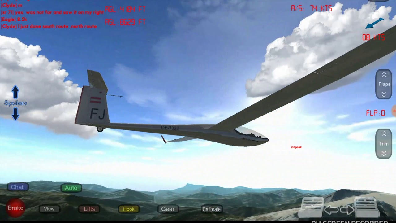 Gliding in SuperDevoluy Altisurface (3D Xtreme Soaring) - YouTube