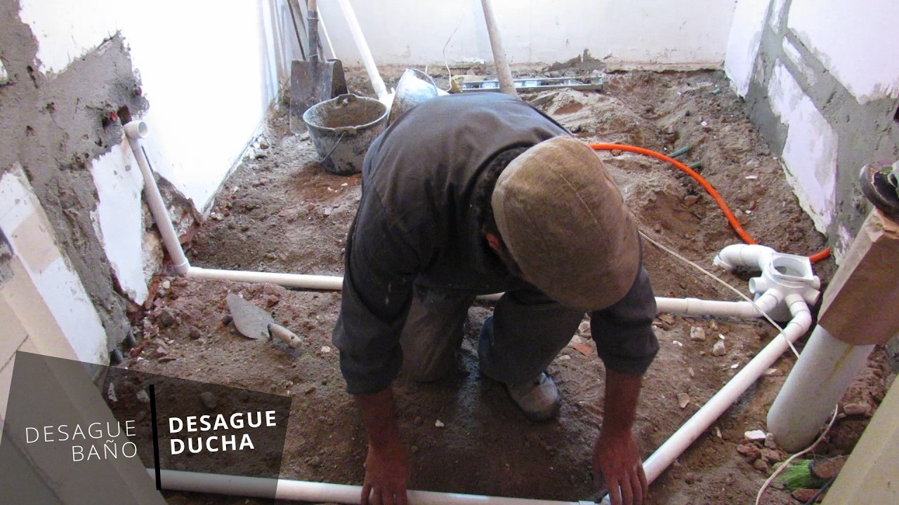 🚽 Desagües del Baño: La Guía Definitiva para poner tuberias y drenajes ...
