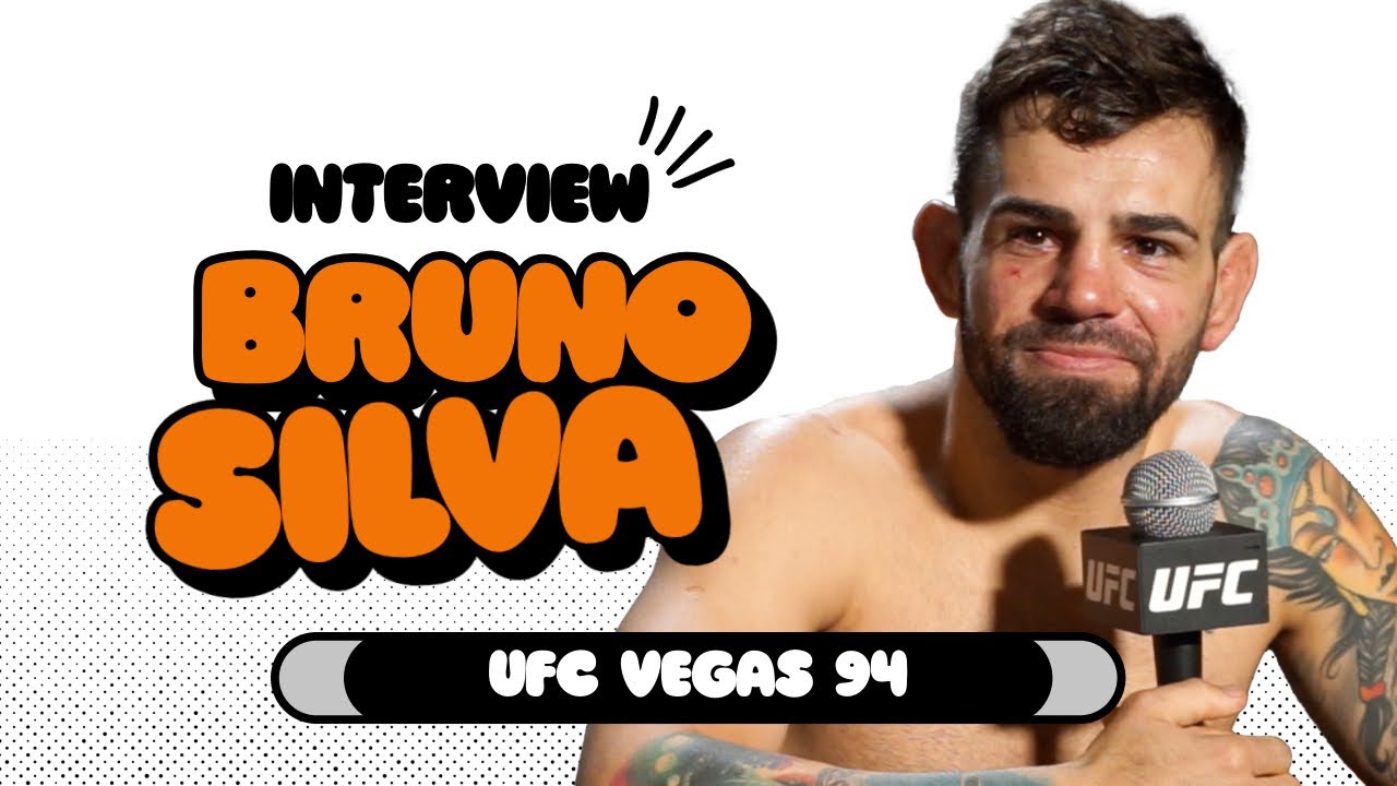 Bruno Silva UFC Vegas 94 full post-fight interview - YouTube