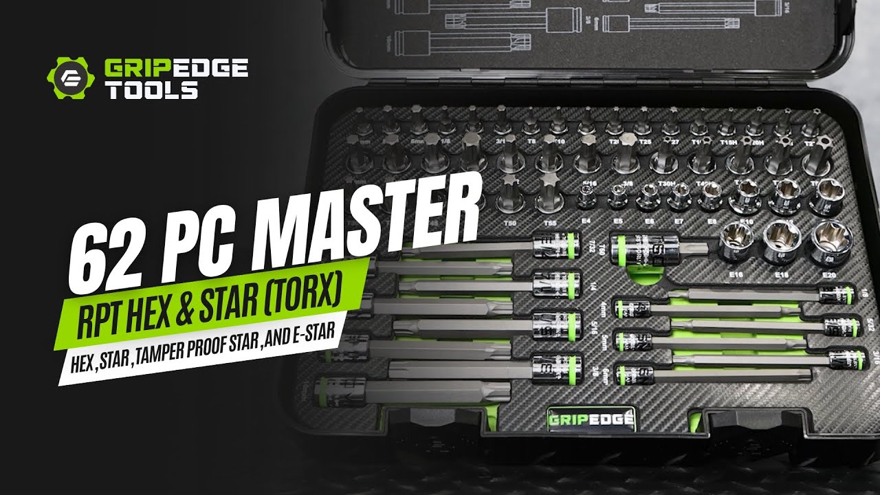 New Tool Release | RPT Hex & RPT Star (Torx) Combo Master Set | Product ...