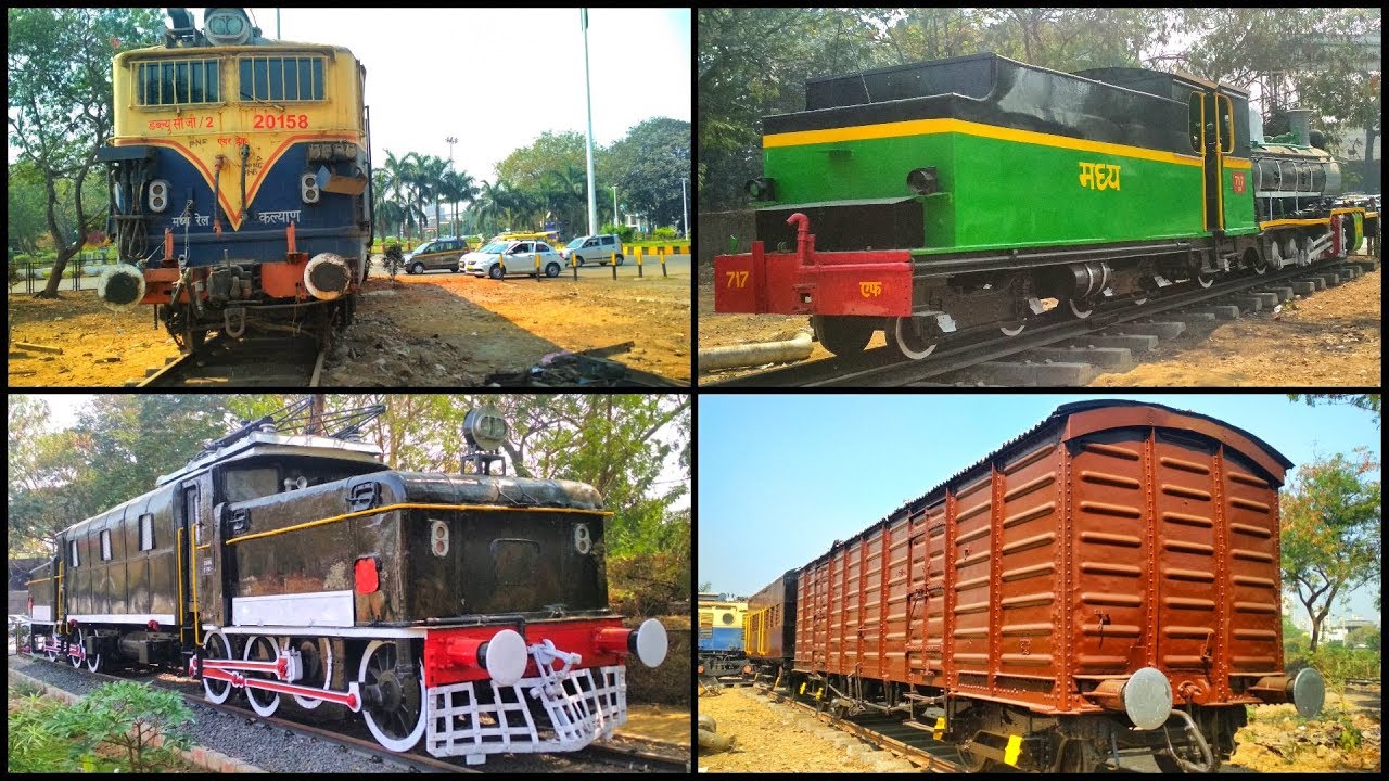 Walk Around at Heritage Valley at CST | WCG-2 Locomotive , WCG-1 (EF-1 ...