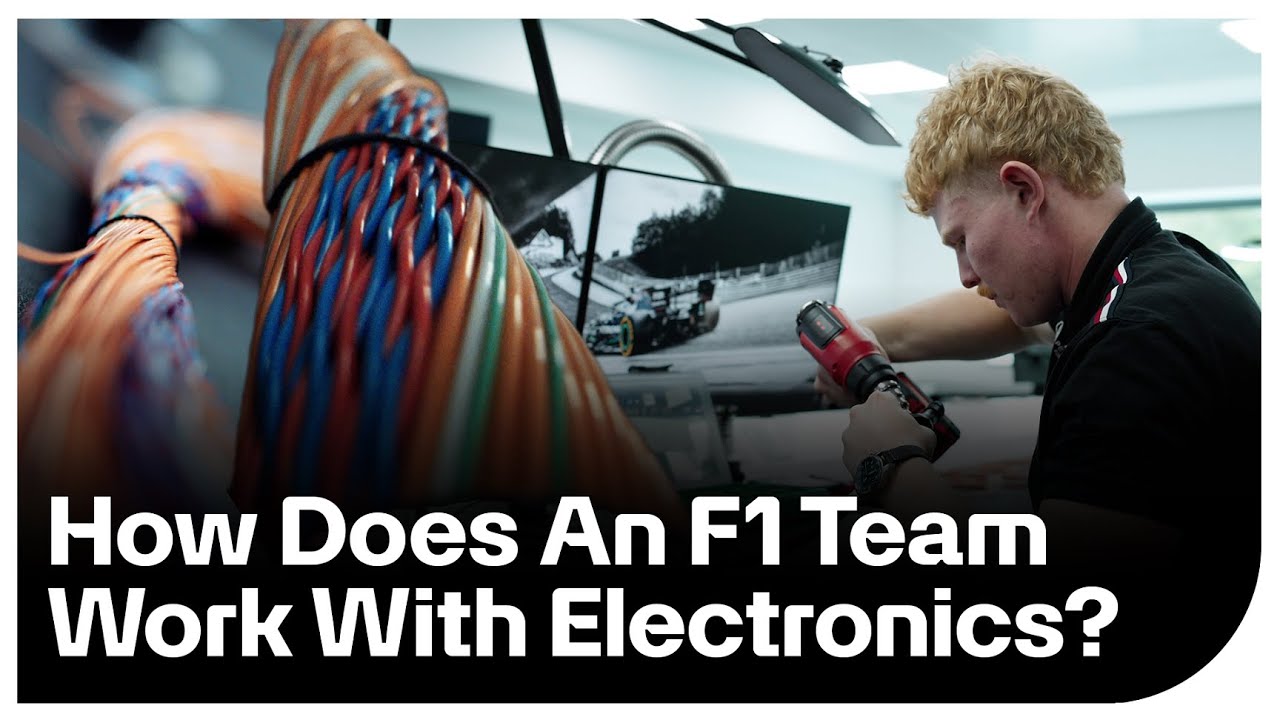 How Does An F1 Team Work with Electronics? - YouTube