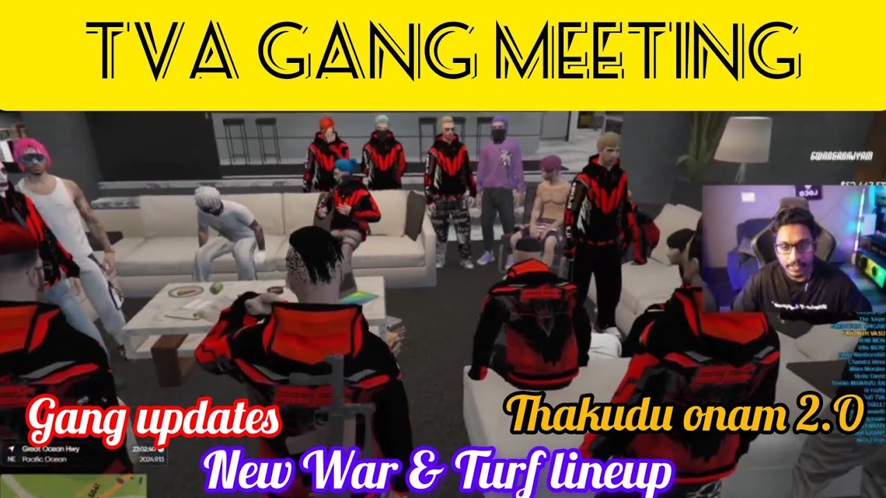 TVA Gang meeting |Gang update & Onam events| #eaglegaming #tva # ...