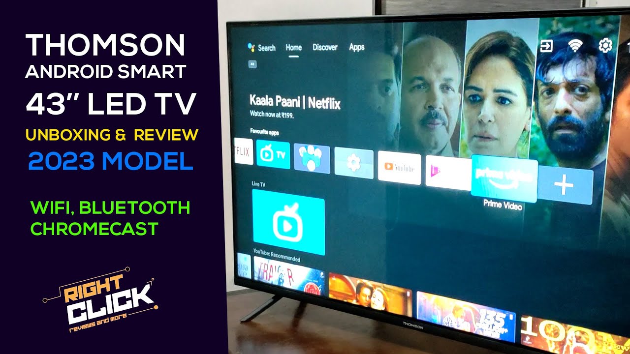 THOMSON 43 INCH TV LED TV | FA SERIES 43RT1055 | LED TV UNBOXING - YouTube