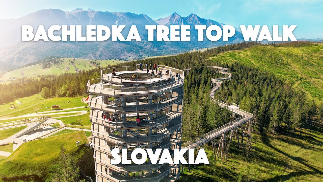 Exploring Slovakia: Bachledka Tree Top Walk and Viewing Tower - YouTube