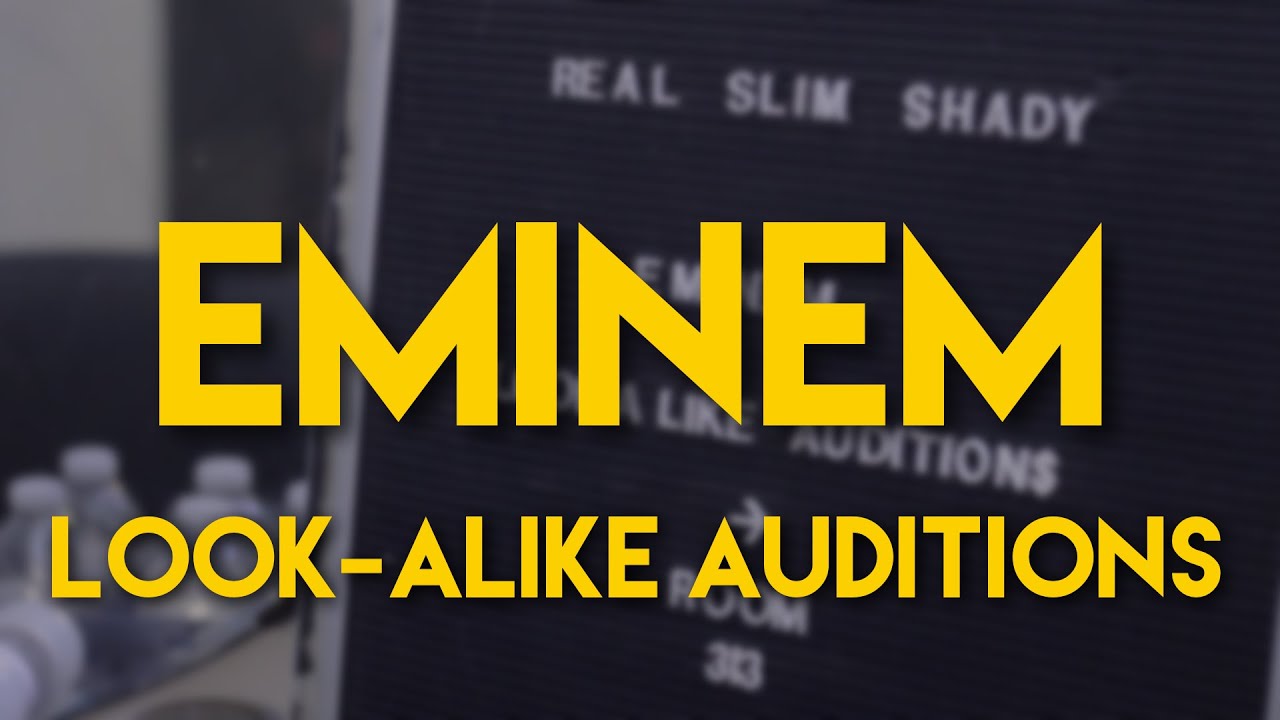 Eminem Look Alike Auditions FOUND - (Real Slim Shady/ 2000) - STORY ...