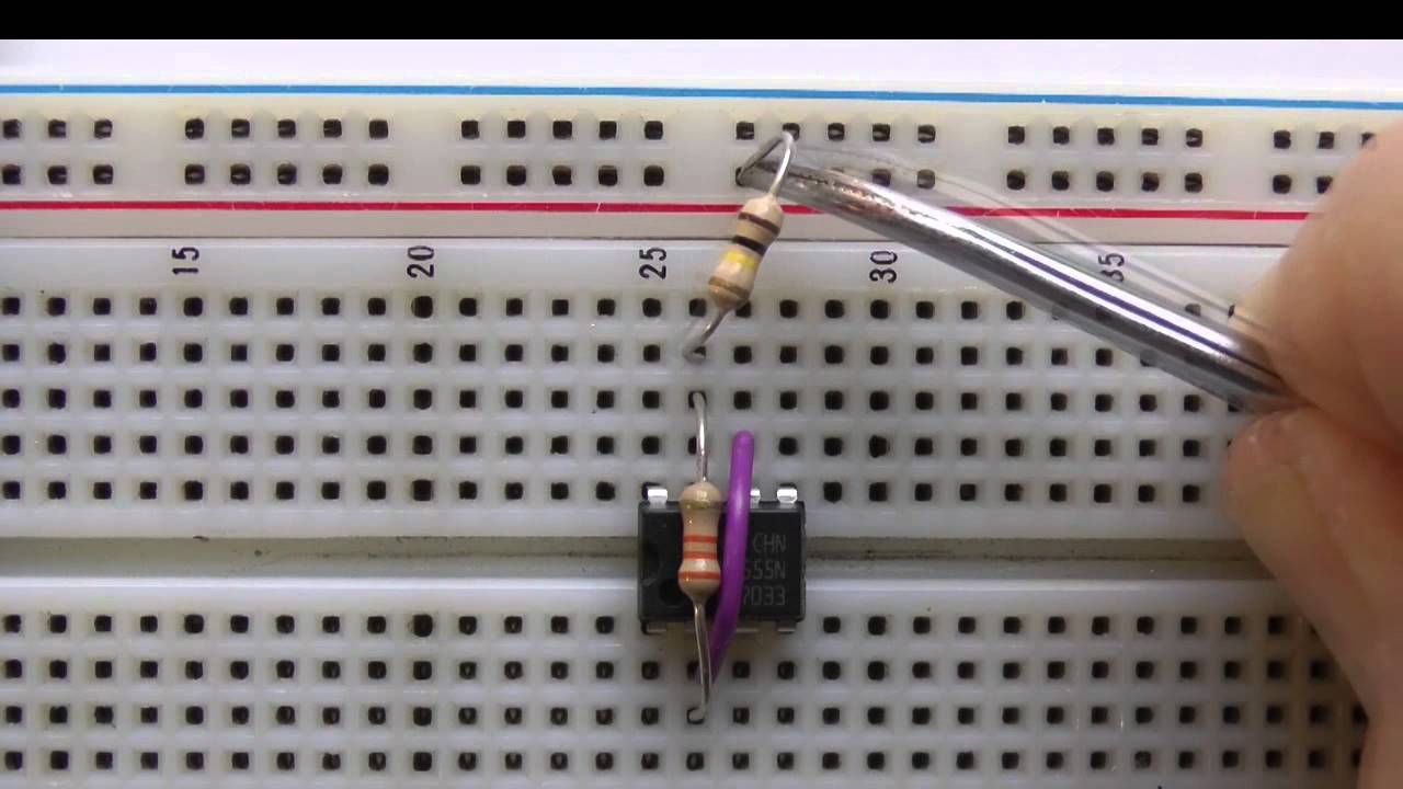 Electronics 555 Timer A Microchip Project Youtube