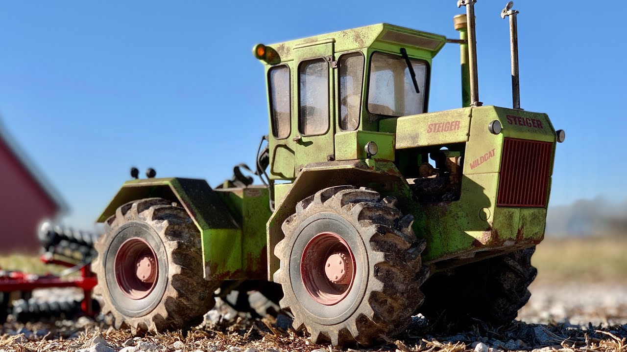 Is it Real or a Toy? Custom Steiger Wildcat Tractor - YouTube