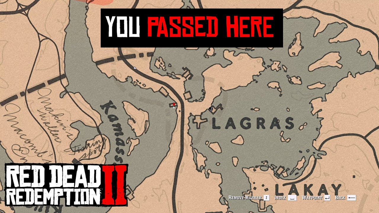 You passed through this Lagras many times, but never found this - RDR2 ...