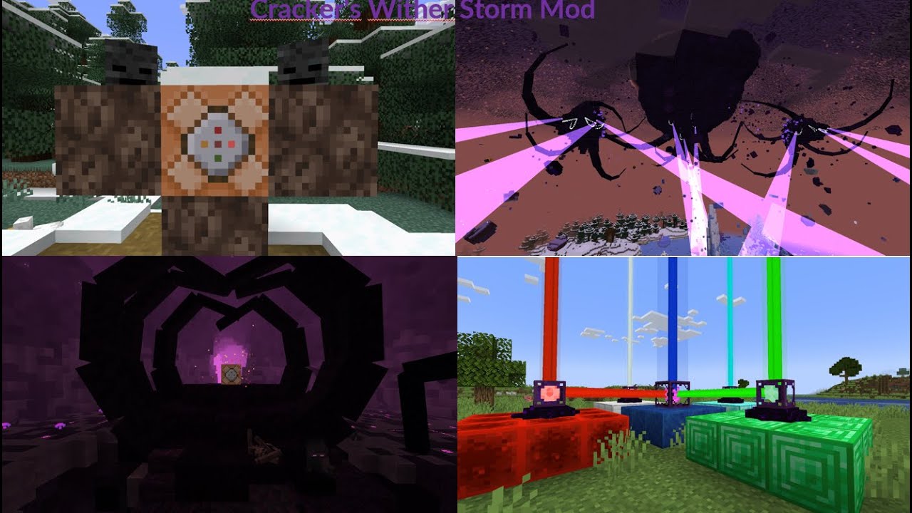 Cracker's Wither Storm Mod | Guia Completa - YouTube