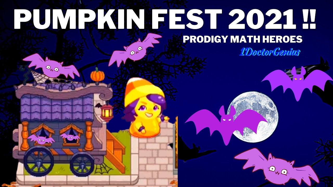 PUMPKINFEST 2021: Halloween: 2021 : Prodigy Math Game Pumpkinfest 2021 ...