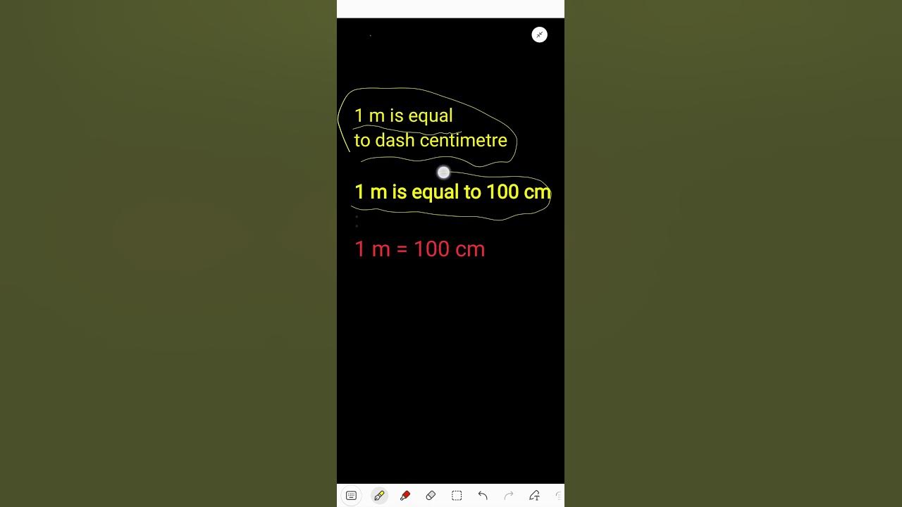 1 M Is Equal To Dash Centimetre maths YouTube 1-m-is-equal-to-dash-centimetre-maths-youtube