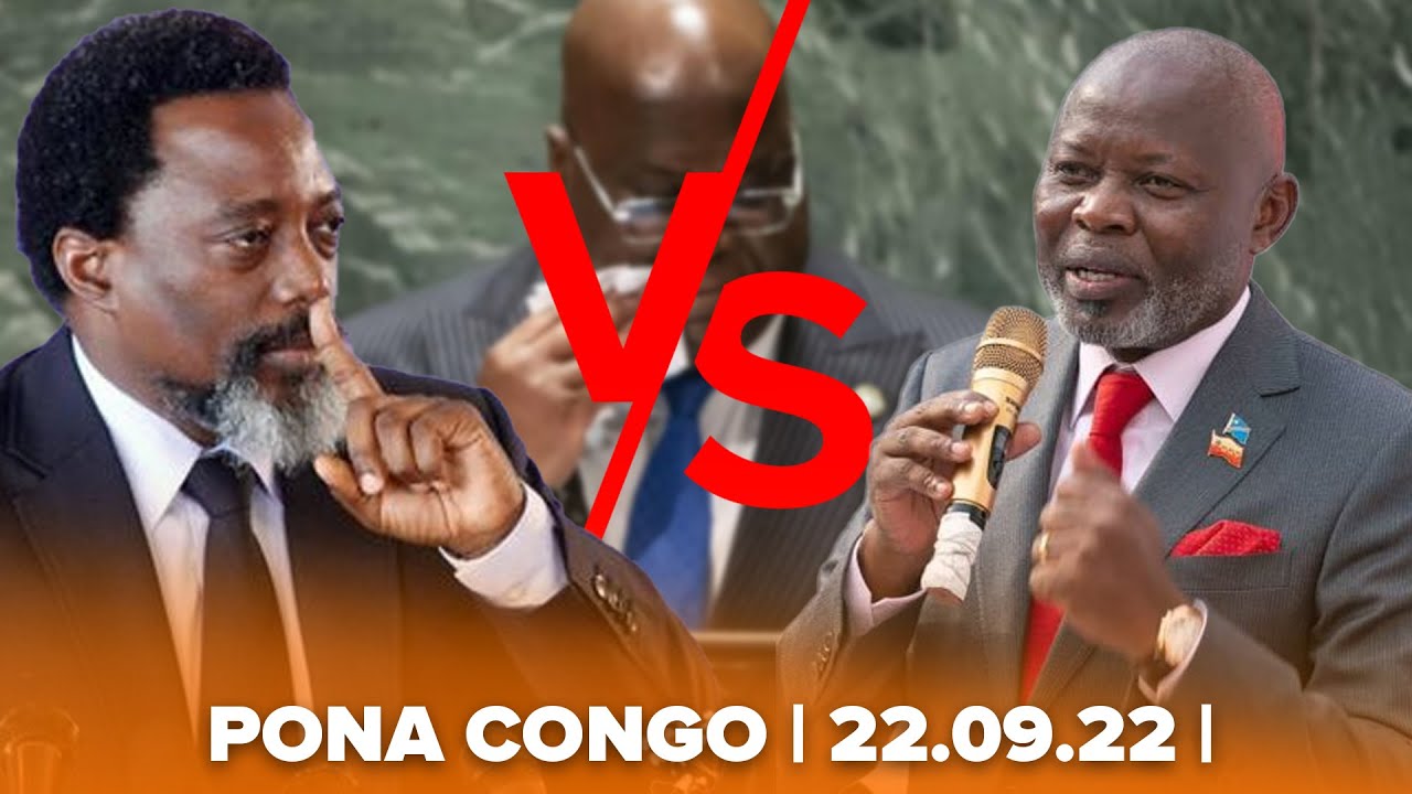 PONA CONGO |22.09.22| VITALA KAMERHE VS FCC KABILA - YouTube