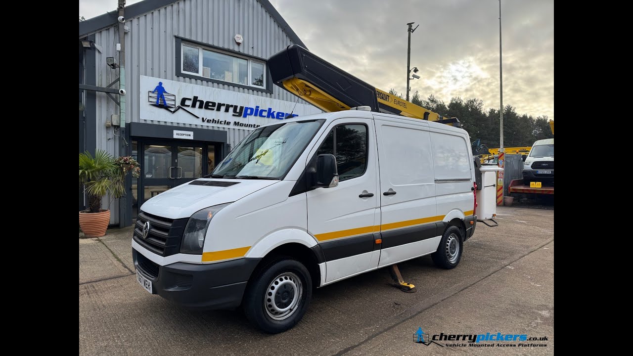 2017 Volkswagen Crafter 3.5 ton Versalift Access Platform Cherry Picker ...