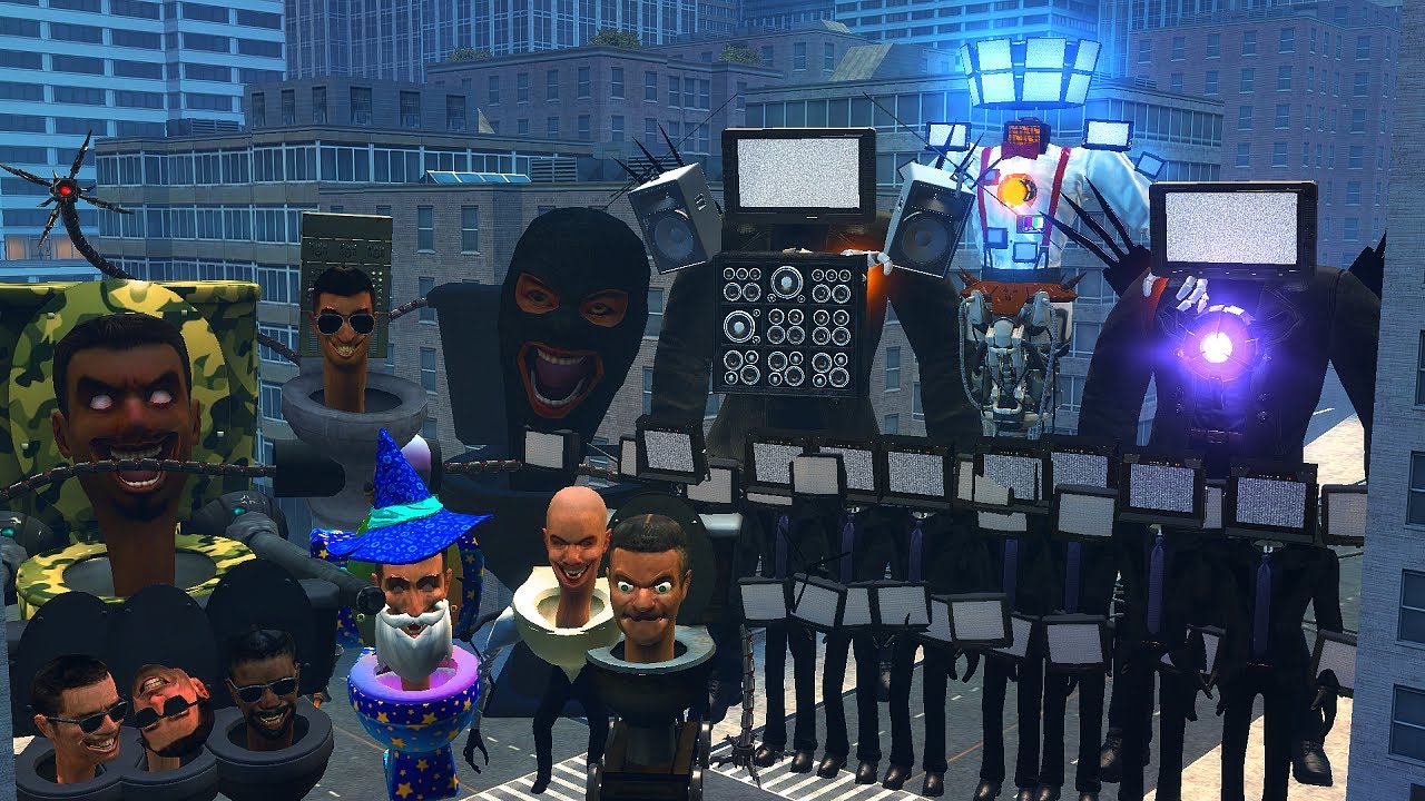 NEW MK2 MECHA TV MAN V2 0 VS SKIBIDI TOILET CLAW V2 0 AND OTHER BOSSES ...