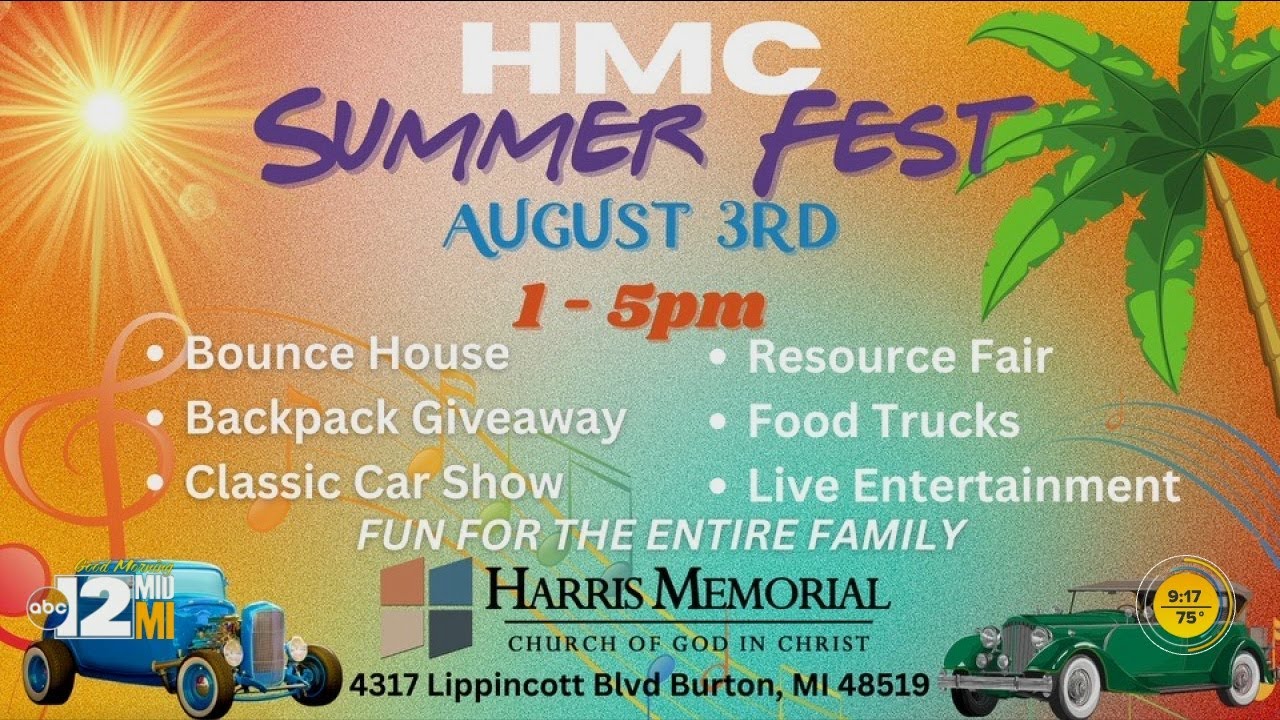 Harris Memorial Church Summer Fest to offer free community resources ...