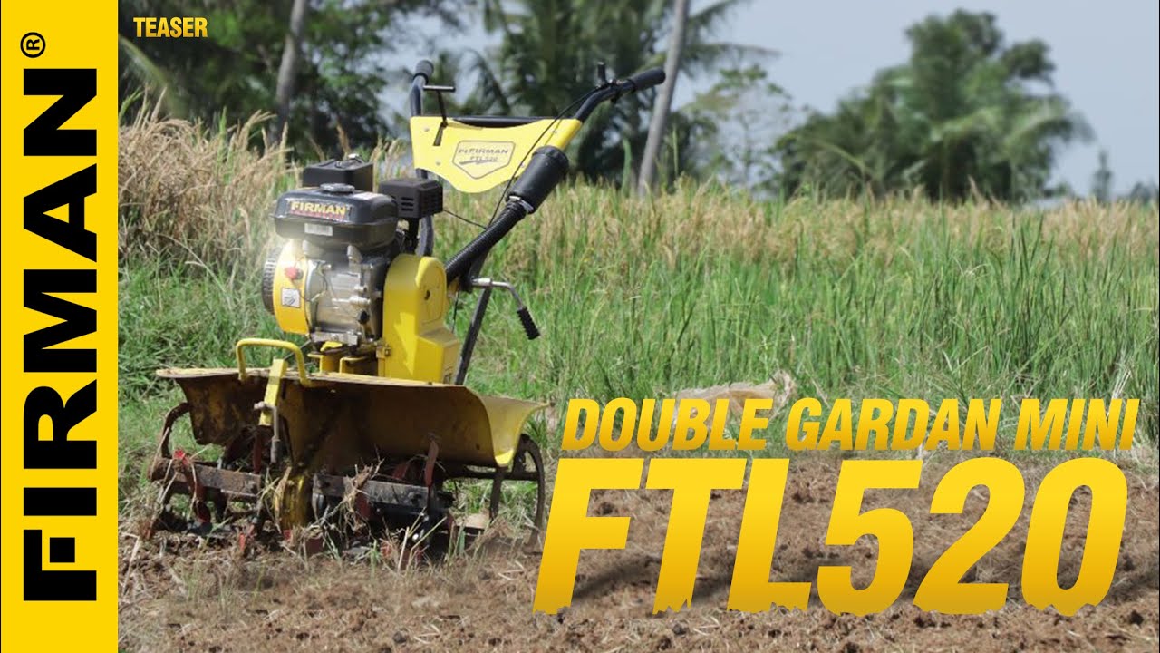 CULTIVATOR DOUBLE GARDAN MINI FTL520 | Teaser - YouTube
