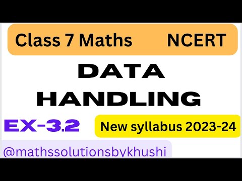 Ex3.2 Q.3 - Chapter 3 Data Handling Ex 3.2 - Class 7th Maths - New Book ...