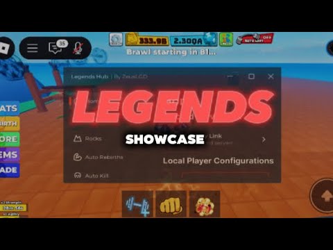 Legends Hub | Muscle Legends Script - Roblox - YouTube