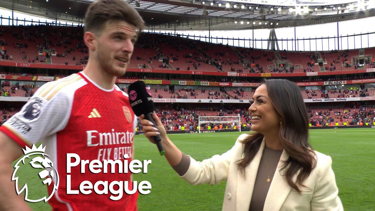 Declan Rice praises Arsenal in Premier League title race v. Man City ...