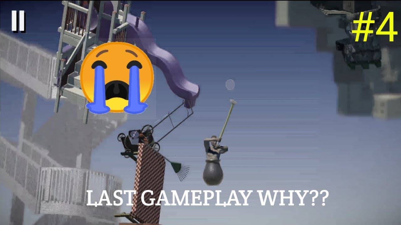 GETTING OVER IT #4 LAST GAME PLAY VIDEO WHY ?? WATCH THE FULL VIDEO ...