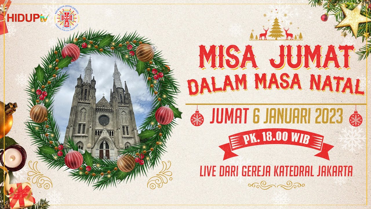 MISA JUMAT DALAM MASA NATAL - YouTube