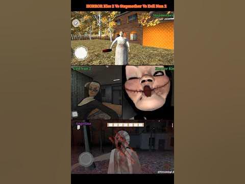 Slendrina Forest Vs Stepmother Vs Evil Nun 2 Vs Horror Kiss 2 #shorts #ytshorts #gaming - YouTube