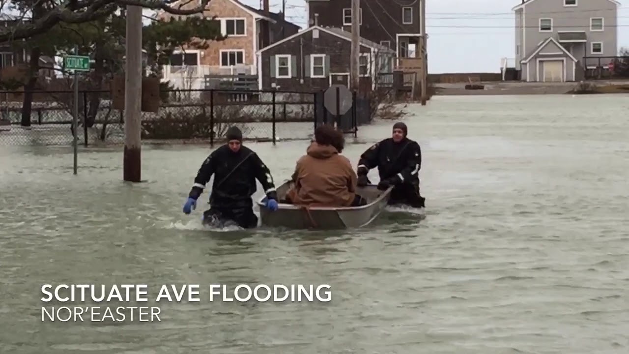 Scituate flooding - YouTube