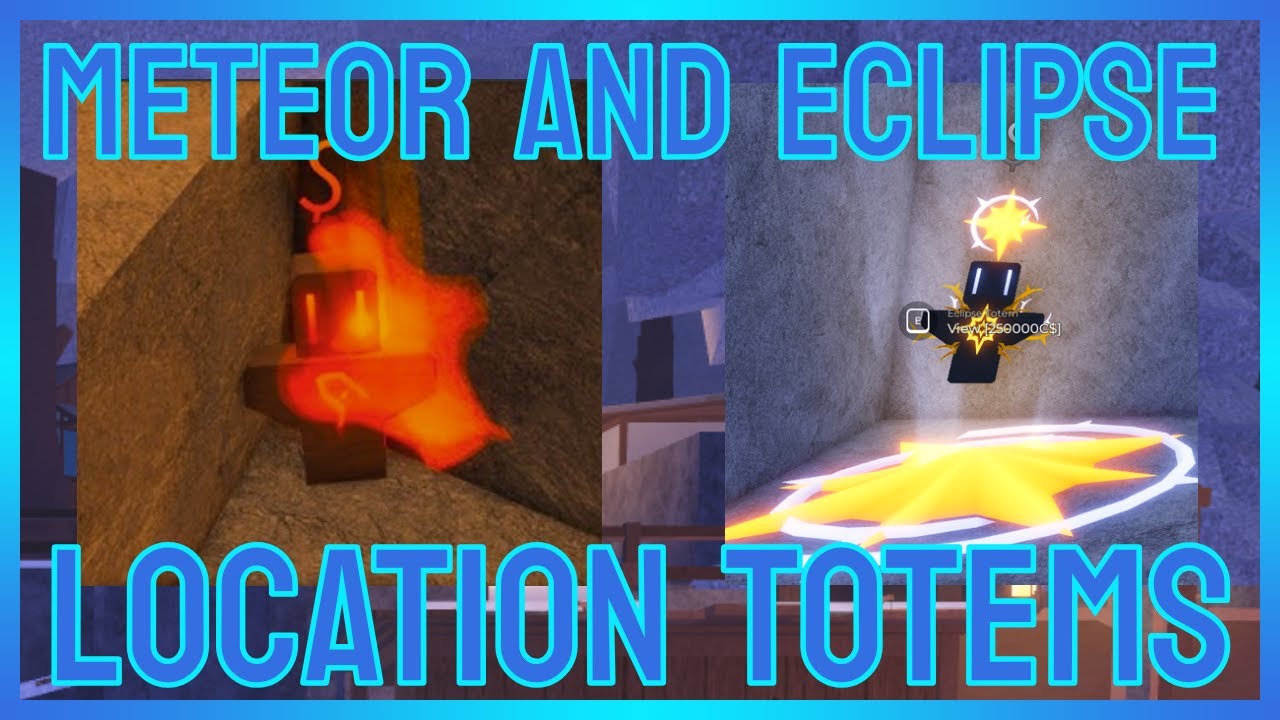 How to get METEOR & ECLIPSE TOTEM in FISCH || Roblox - YouTube