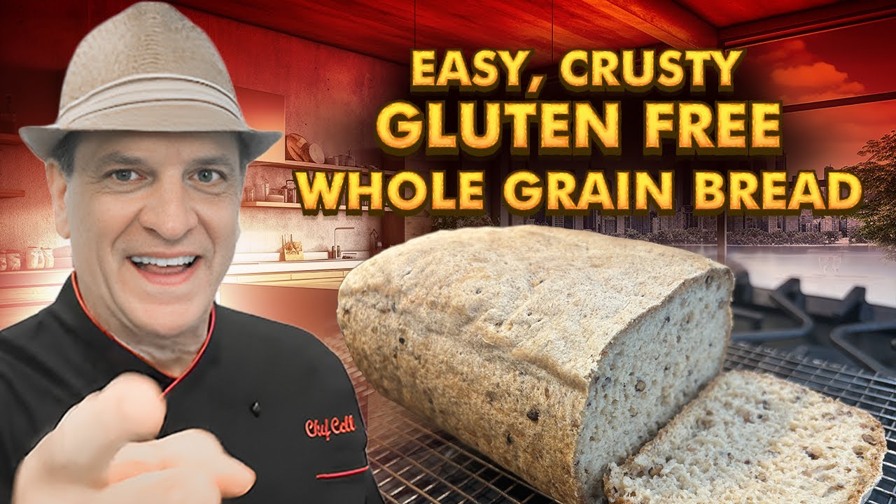 Easy Gluten-Free Whole Grain Bread | Crispy, Rustic No-Knead Recipe ...