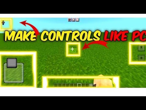 Make minecraft controls like pc - YouTube