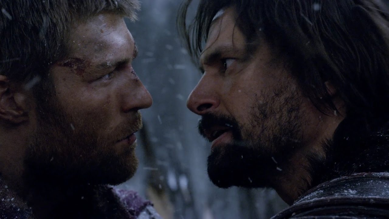 Crixus & Spartacus Come to Blows in the Camp - War of the Damned ...