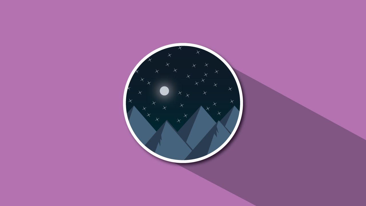Adobe illustrator || Simple || Mountain View || - YouTube