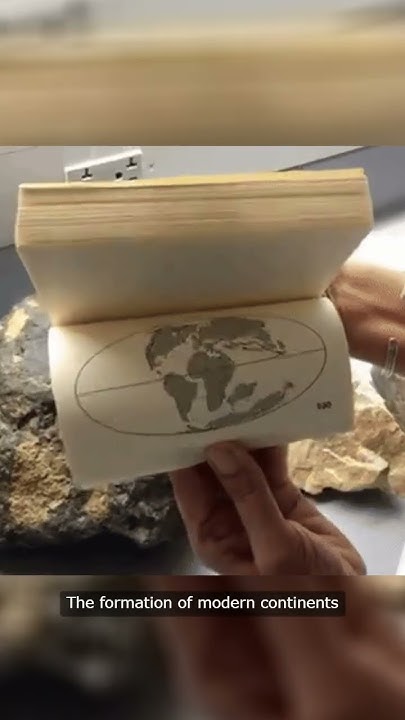 "The Formation of Modern Continents in a Flip Book" - YouTube