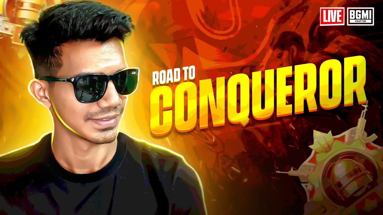LATE NIGHT CONQUEROR RANK PUSH | #bgmilive #bgmirankpush #bgminewseason #conquerorpush #gaming ...