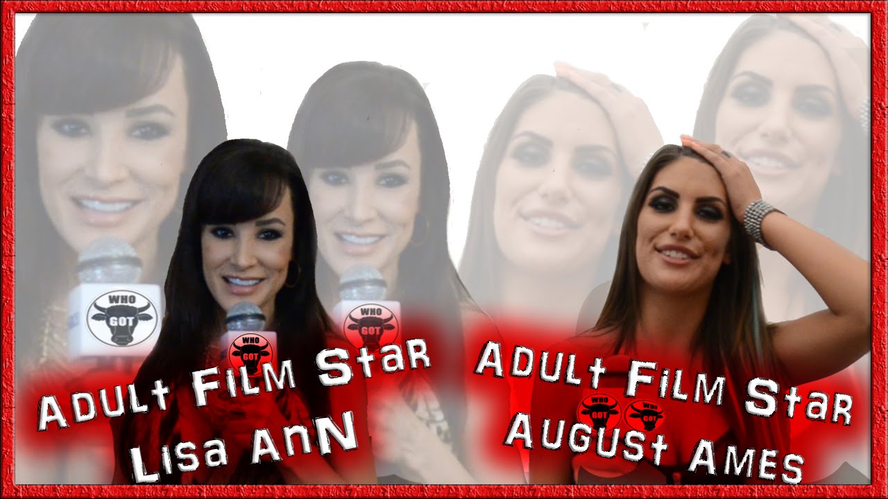 Lisa Ann and August Ames Say Hi !! - YouTube