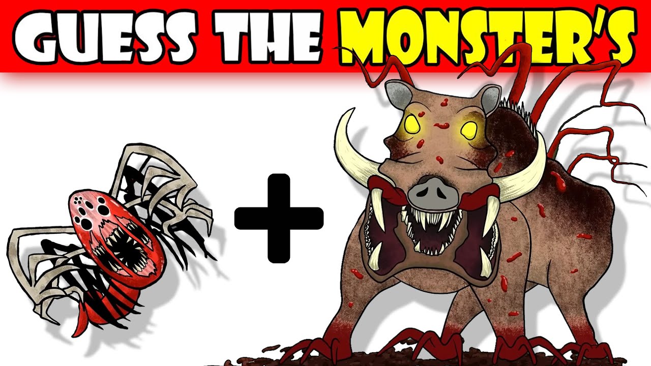 😭 Guess The MONSTER By EMOJI & VOICE | Zoochosis Horror Game | Boar ...