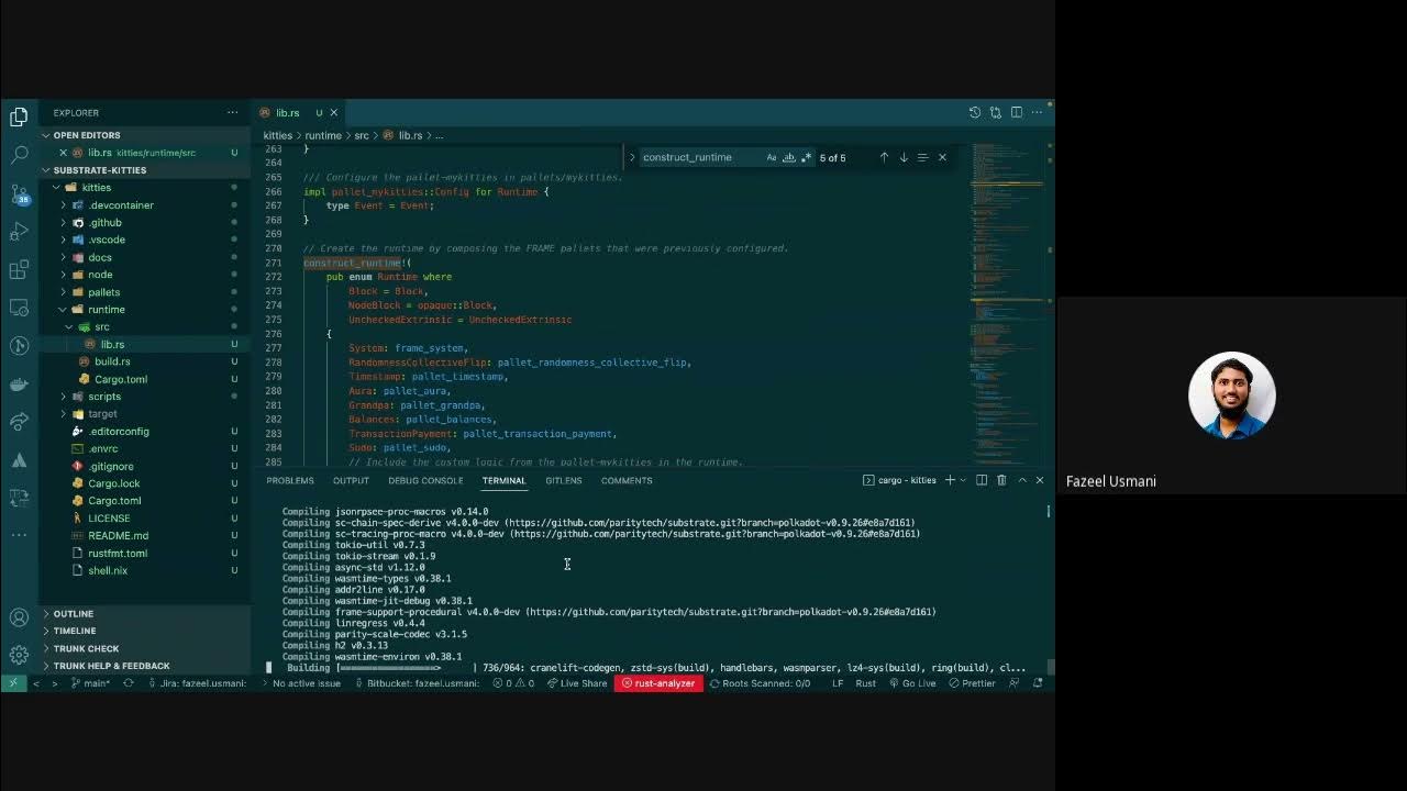 Substrate Kitties Setup 2022 08 28 - YouTube